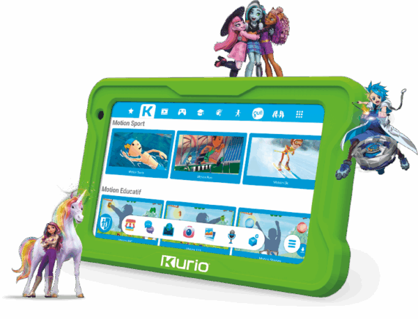 La Tablette 7 pouces Gulli - MOTION - Kurio - recommandé par Gulli